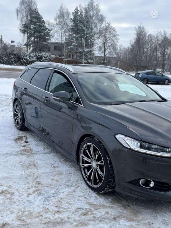 Grey Ford Mondeo 2016 in Siauliai, with an engine capacity of 2.00 L and mileage of 226 thousand km for 11500 €, photo 10 on AUTOMOTO.COM.LV