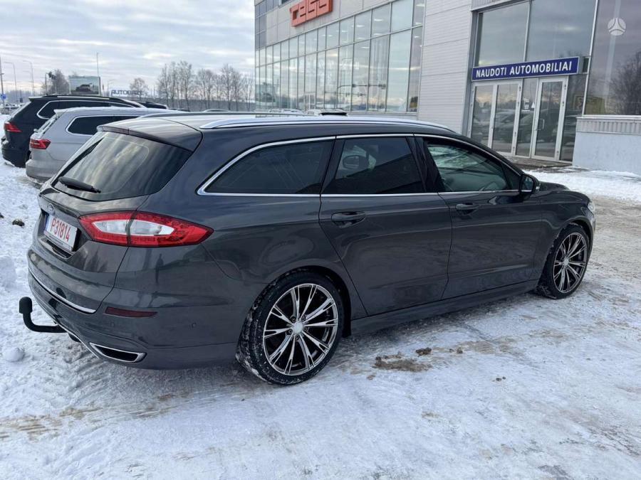 Grey Ford Mondeo 2016 in Siauliai, with an engine capacity of 2.00 L and mileage of 226 thousand km for 11500 €, photo 12 on AUTOMOTO.COM.LV