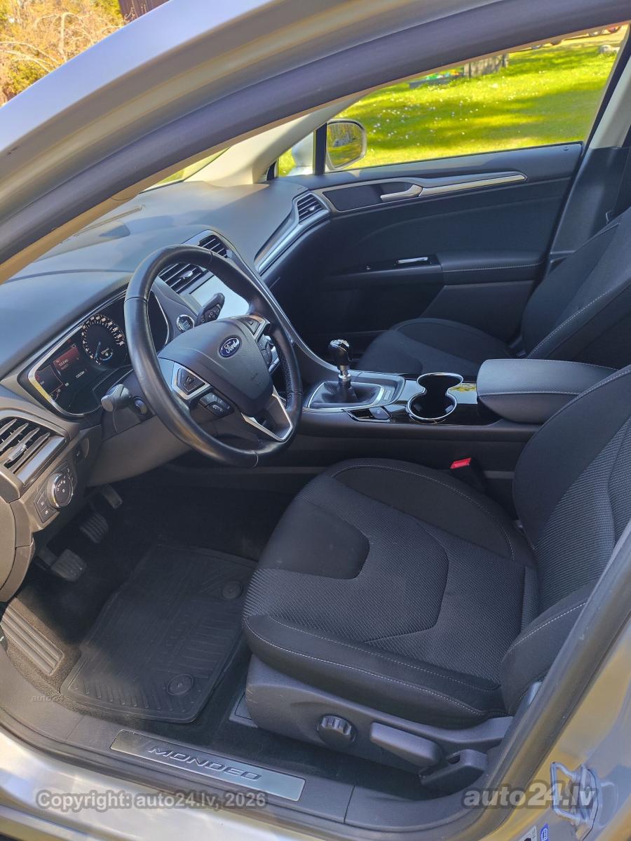 Grey Ford Mondeo 2016 in Elva, with an engine capacity of 1.50 L and mileage of 104 thousand km for 9300 €, photo 12 on AUTOMOTO.COM.LV