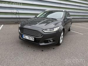 Pelēks Ford Mondeo 2016 Rīga, ar dzinēja tilpumu 1.50 L un nobraukumu 141 tūkst. km par 9800 €, foto 3 vietnē AUTOMOTO.COM.LV
