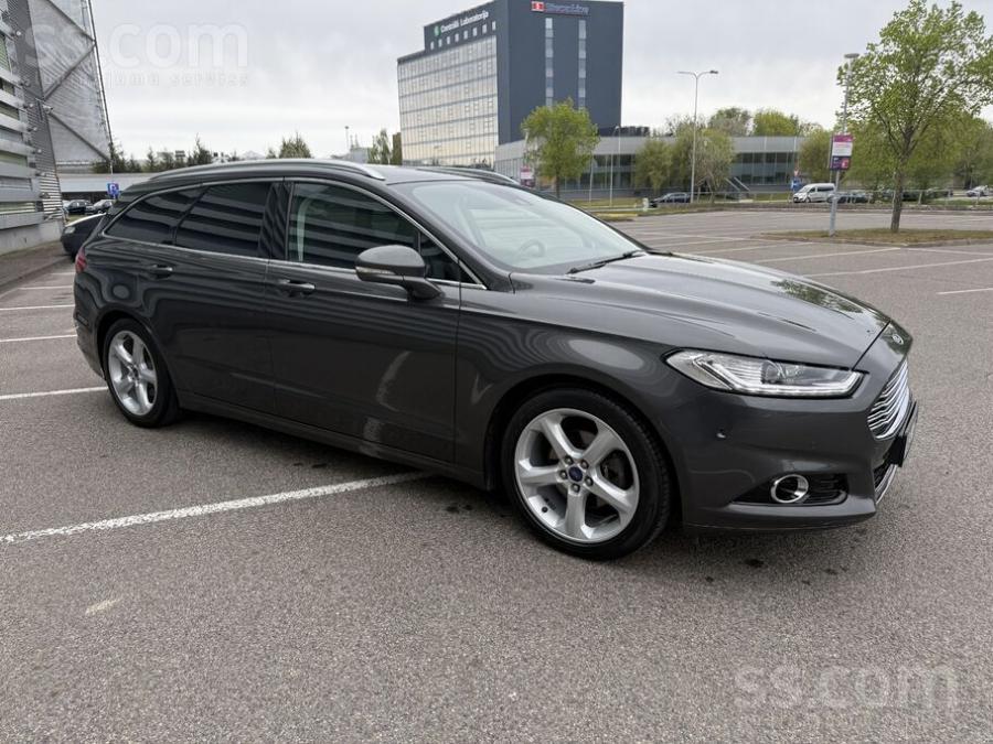 Pelēks Ford Mondeo 2016 Rīga, ar dzinēja tilpumu 1.50 L un nobraukumu 141 tūkst. km par 9800 €, foto 6 vietnē AUTOMOTO.COM.LV
