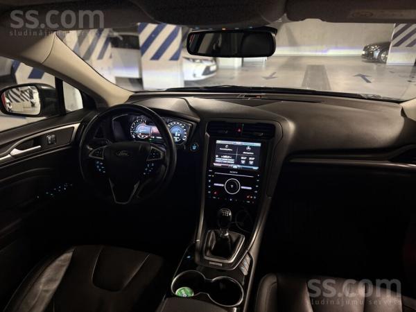 Pelēks Ford Mondeo 2016 Rīga, ar dzinēja tilpumu 1.50 L un nobraukumu 143 tūkst. km par 9700 €, foto 9 vietnē AUTOMOTO.COM.LV