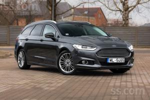 Pelēks Ford Mondeo 2016 Rīga, ar dzinēja tilpumu 1.50 L un nobraukumu 228 tūkst. km par 10200 €, foto  vietnē AUTOMOTO.COM.LV