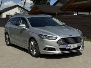 Grey Ford Mondeo 2016 in Kaunas, with an engine capacity of 2.00 L and mileage of 304 thousand km for 5490 €, photo 6 on AUTOMOTO.COM.LV