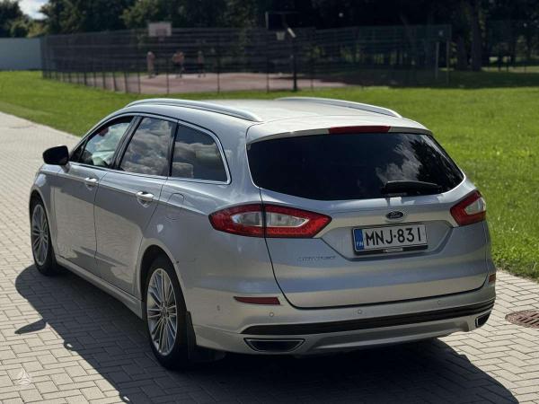 Grey Ford Mondeo 2016 in Kaunas, with an engine capacity of 2.00 L and mileage of 304 thousand km for 5490 €, photo 6 on AUTOMOTO.COM.LV
