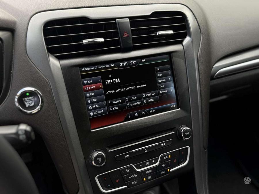 Grey Ford Mondeo 2016 in Kaunas, with an engine capacity of 2.00 L and mileage of 304 thousand km for 5490 €, photo 28 on AUTOMOTO.COM.LV