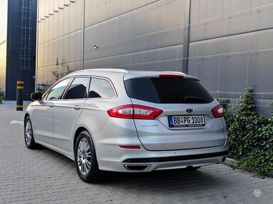 Grey Ford Mondeo 2016 in Klaipeda, with an engine capacity of 2.00 L and mileage of 290 thousand km for 7999 €, photo 7 on AUTOMOTO.COM.LV