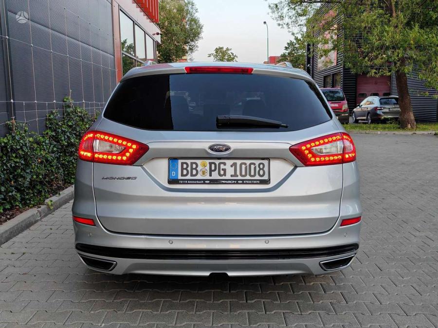 Grey Ford Mondeo 2016 in Klaipeda, with an engine capacity of 2.00 L and mileage of 290 thousand km for 7999 €, photo 8 on AUTOMOTO.COM.LV
