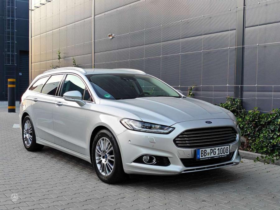 Grey Ford Mondeo 2016 in Klaipeda, with an engine capacity of 2.00 L and mileage of 290 thousand km for 7999 €, photo 14 on AUTOMOTO.COM.LV