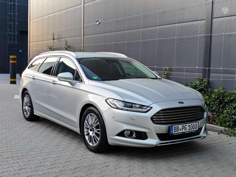 Grey Ford Mondeo 2016 in Klaipeda, with an engine capacity of 2.00 L and mileage of 290 thousand km for 7900 €, photo 1 on AUTOMOTO.COM.LV