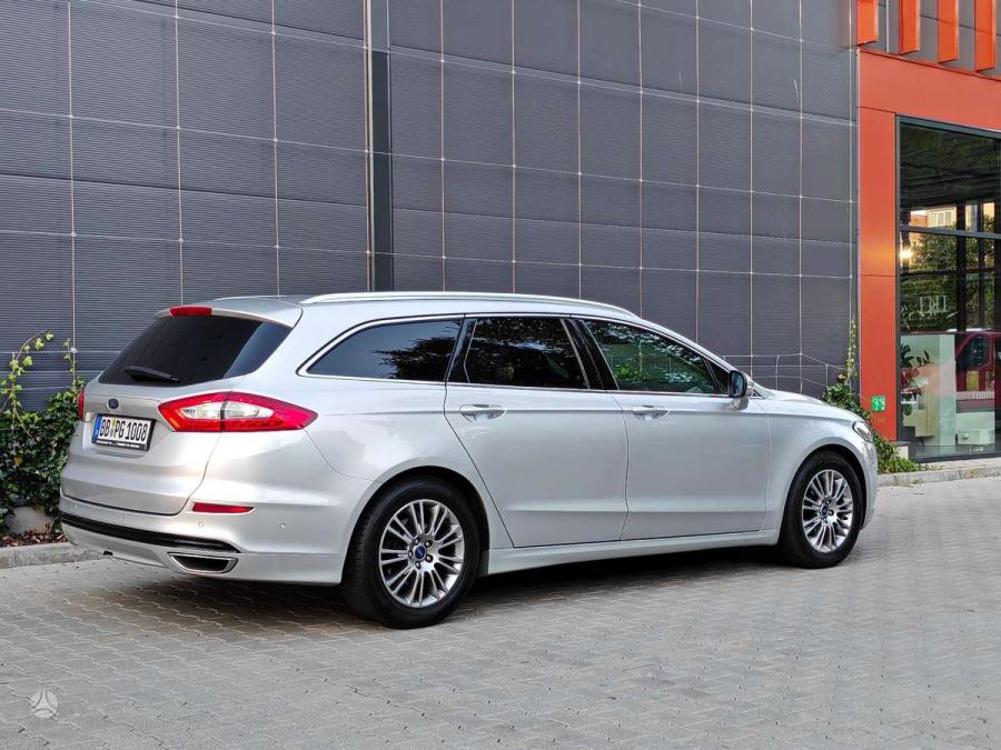 Grey Ford Mondeo 2016 in Klaipeda, with an engine capacity of 2.00 L and mileage of 290 thousand km for 7900 €, photo 5 on AUTOMOTO.COM.LV