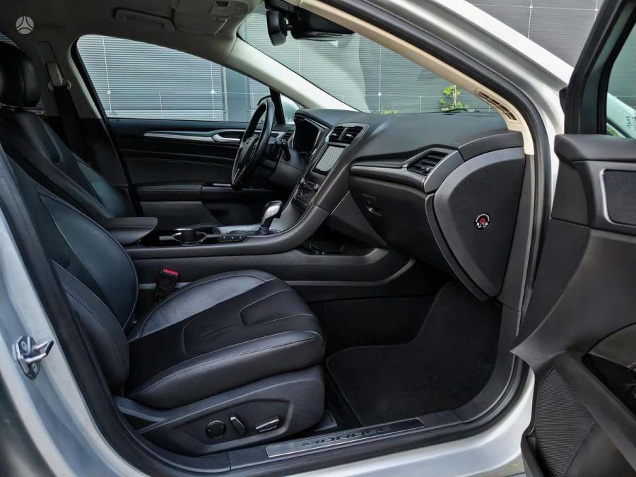 Grey Ford Mondeo 2016 in Klaipeda, with an engine capacity of 2.00 L and mileage of 290 thousand km for 7900 €, photo 30 on AUTOMOTO.COM.LV