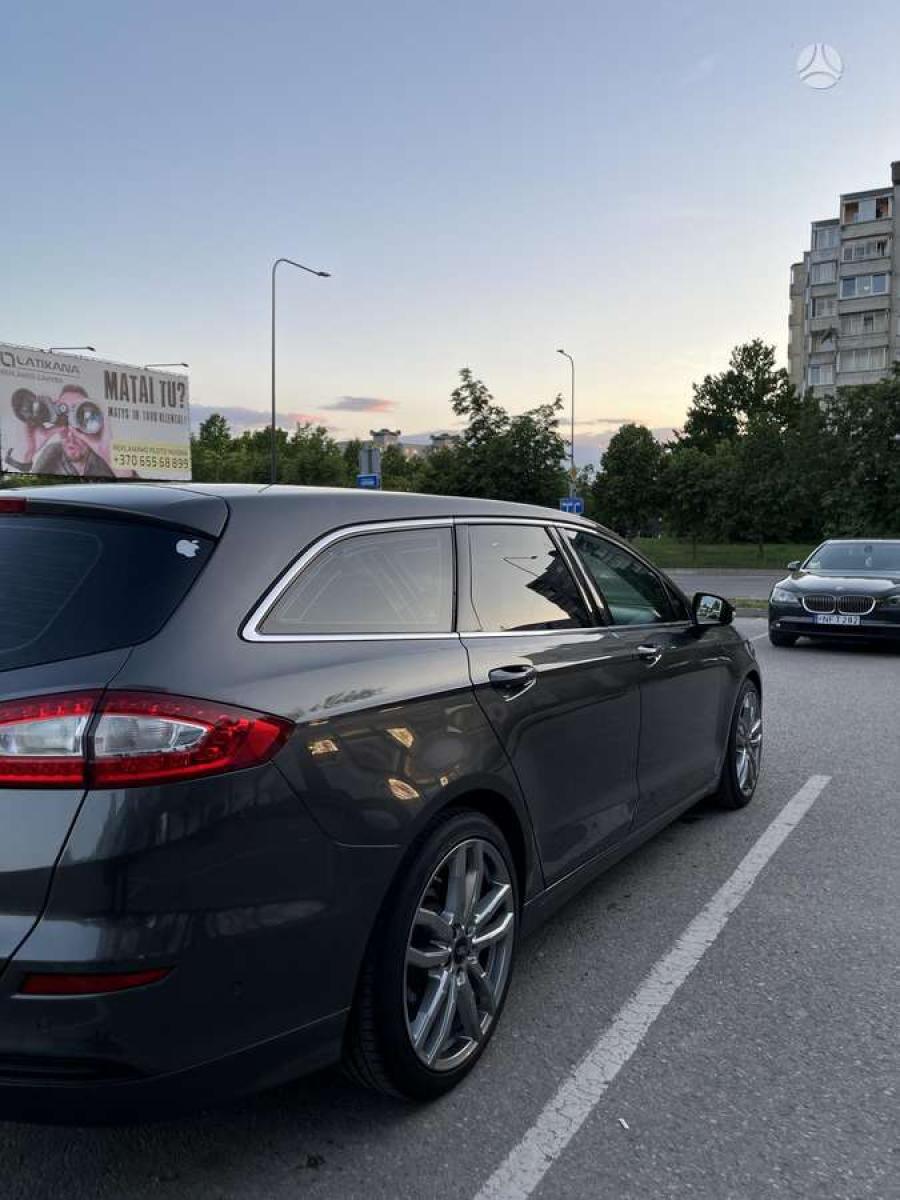 Pelēks Ford Mondeo 2016 Kauņa, ar dzinēja tilpumu 2.00 L un nobraukumu 290 tūkst. km par 8000 €, foto 12 vietnē AUTOMOTO.COM.LV