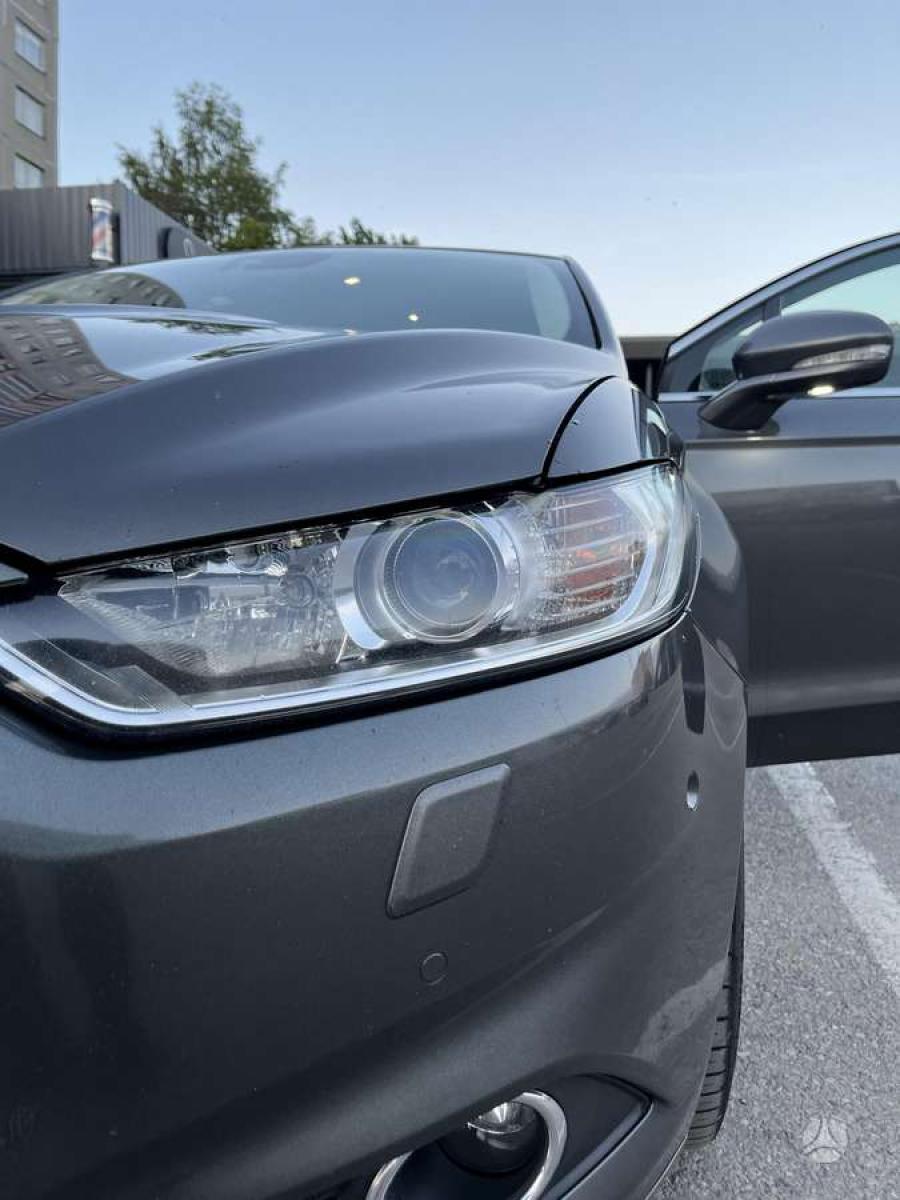 Pelēks Ford Mondeo 2016 Kauņa, ar dzinēja tilpumu 2.00 L un nobraukumu 290 tūkst. km par 8000 €, foto 18 vietnē AUTOMOTO.COM.LV