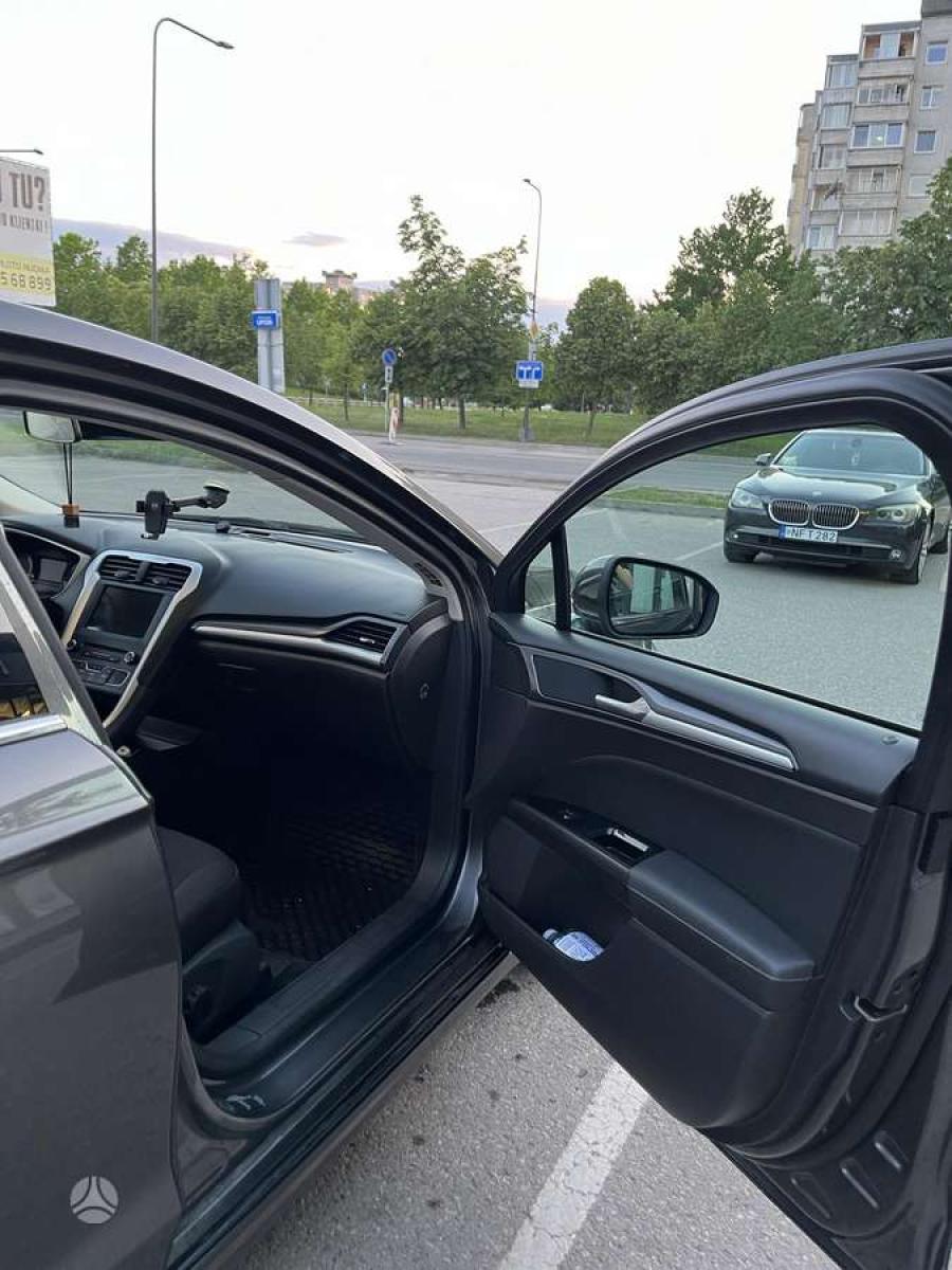 Pelēks Ford Mondeo 2016 Kauņa, ar dzinēja tilpumu 2.00 L un nobraukumu 290 tūkst. km par 8000 €, foto 21 vietnē AUTOMOTO.COM.LV