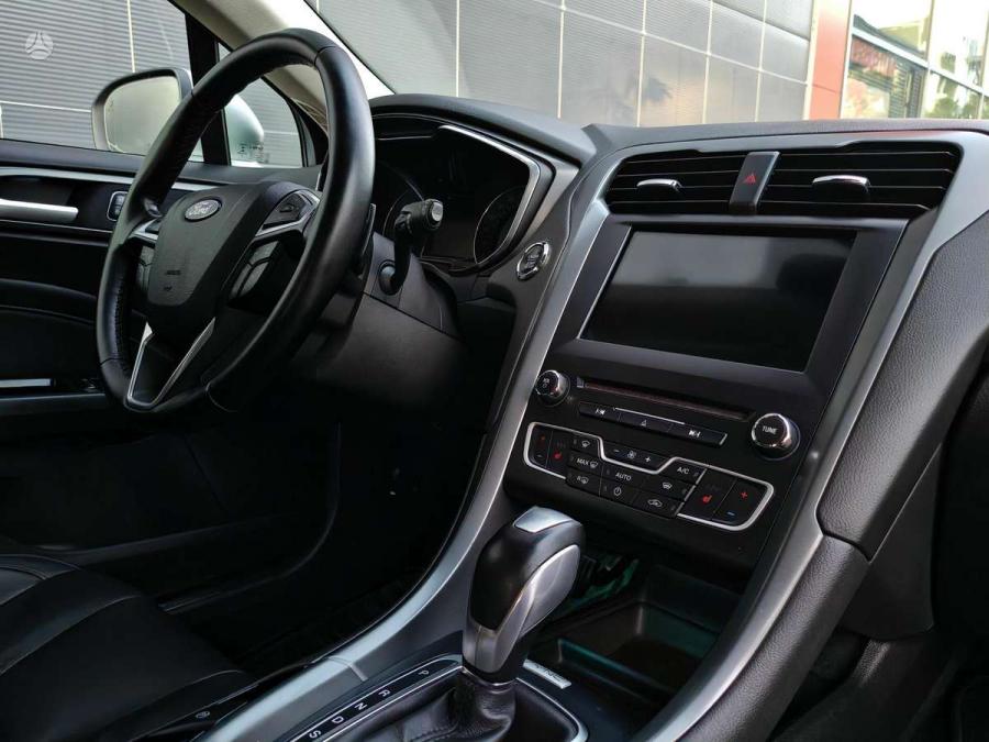 Grey Ford Mondeo 2016 in Klaipeda, with an engine capacity of 2.00 L and mileage of 290 thousand km for 7500 €, photo 29 on AUTOMOTO.COM.LV