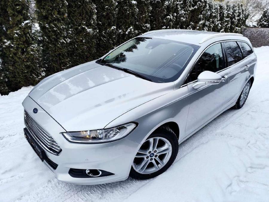 Pelēks Ford Mondeo 2017 Marijampole, ar dzinēja tilpumu 2.00 L un nobraukumu 239 tūkst. km par 7200 €, foto 1 vietnē AUTOMOTO.COM.LV