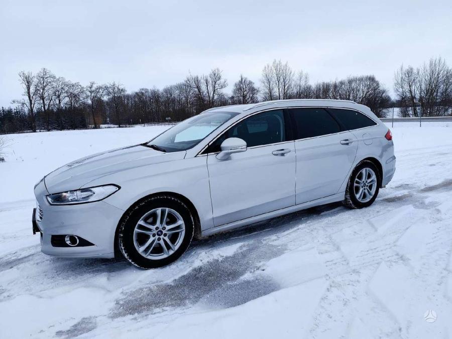 Pelēks Ford Mondeo 2017 Marijampole, ar dzinēja tilpumu 2.00 L un nobraukumu 239 tūkst. km par 7200 €, foto 3 vietnē AUTOMOTO.COM.LV