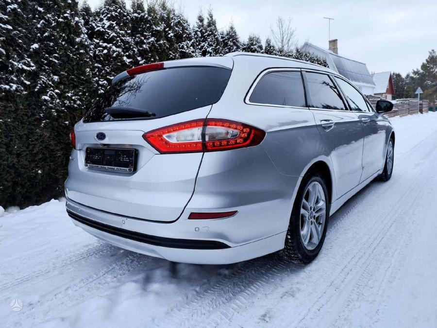 Pelēks Ford Mondeo 2017 Marijampole, ar dzinēja tilpumu 2.00 L un nobraukumu 239 tūkst. km par 7200 €, foto 19 vietnē AUTOMOTO.COM.LV