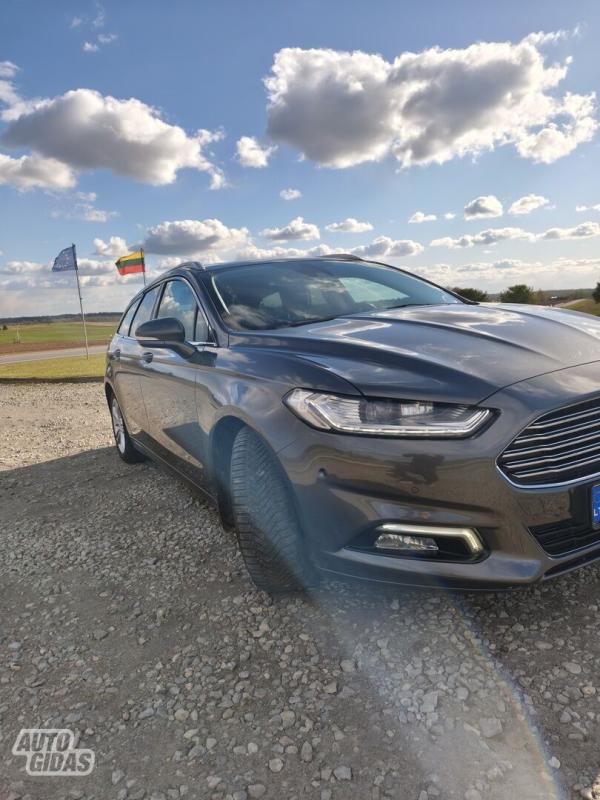 Pelēks Ford Mondeo 2017 Viļņa, ar dzinēja tilpumu 2.00 L un nobraukumu 137 tūkst. km par 8800 €, foto 2 vietnē AUTOMOTO.COM.LV