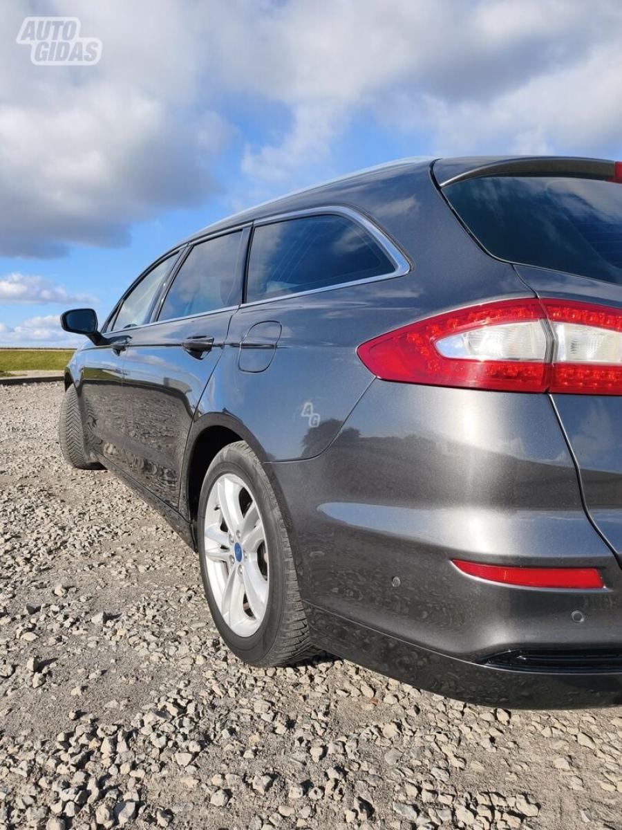 Grey Ford Mondeo 2017 in Vilnius, with an engine capacity of 2.00 L and mileage of 137 thousand km for 8800 €, photo 6 on AUTOMOTO.COM.LV