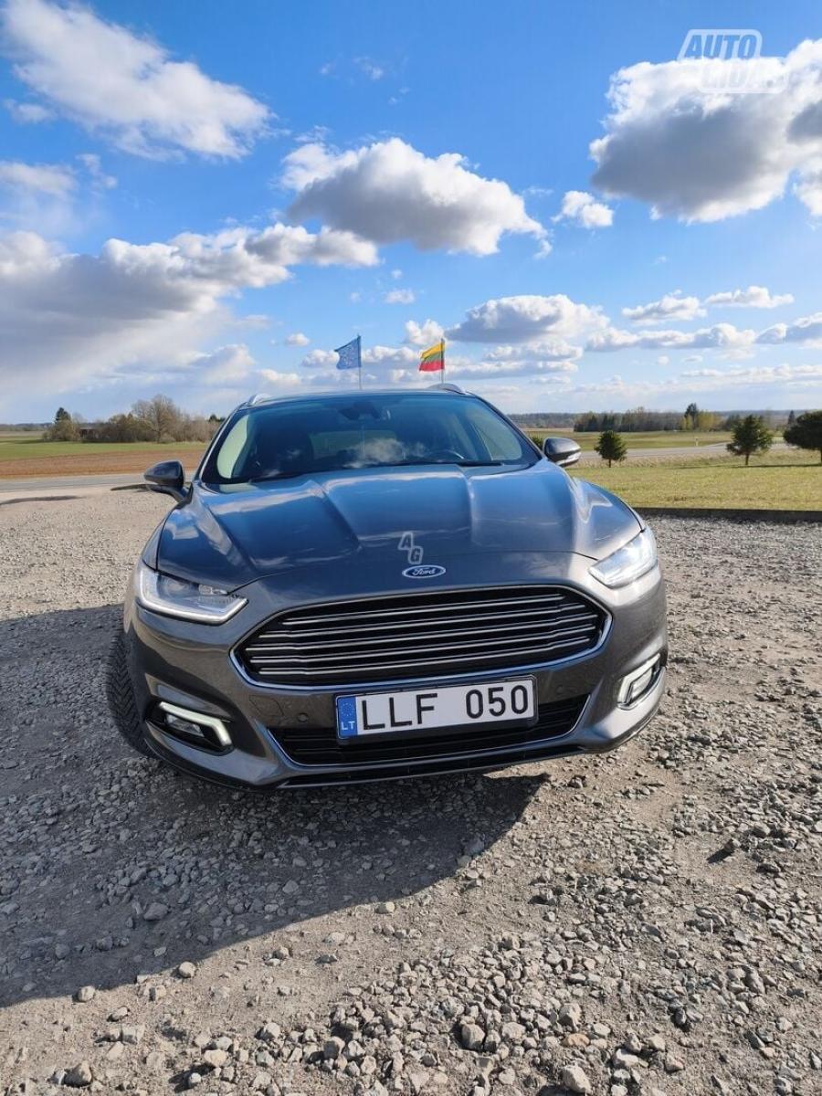 Grey Ford Mondeo 2017 in Vilnius, with an engine capacity of 2.00 L and mileage of 137 thousand km for 8800 €, photo 8 on AUTOMOTO.COM.LV