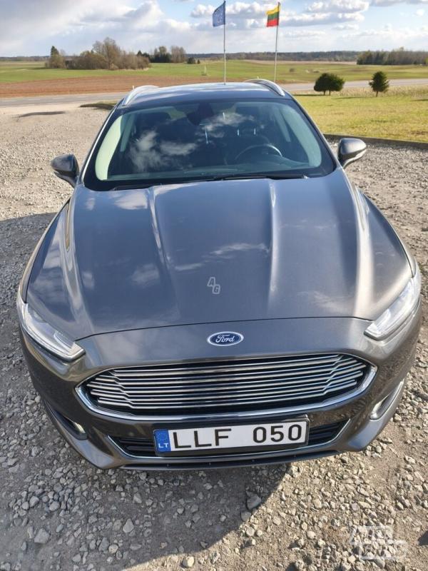 Pelēks Ford Mondeo 2017 Viļņa, ar dzinēja tilpumu 2.00 L un nobraukumu 137 tūkst. km par 8800 €, foto 8 vietnē AUTOMOTO.COM.LV