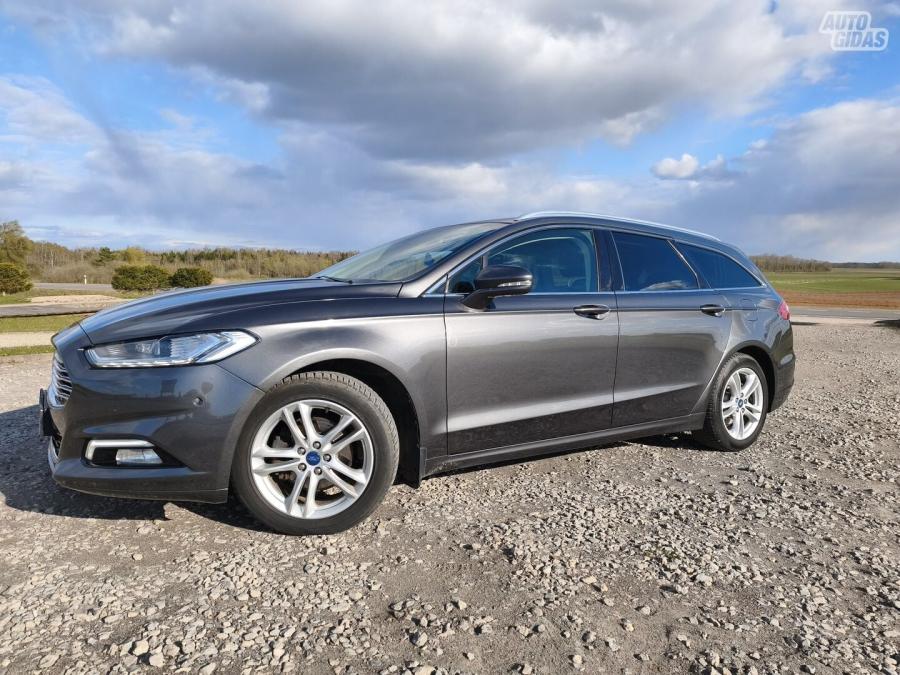 Grey Ford Mondeo 2017 in Vilnius, with an engine capacity of 2.00 L and mileage of 137 thousand km for 8800 €, photo 10 on AUTOMOTO.COM.LV