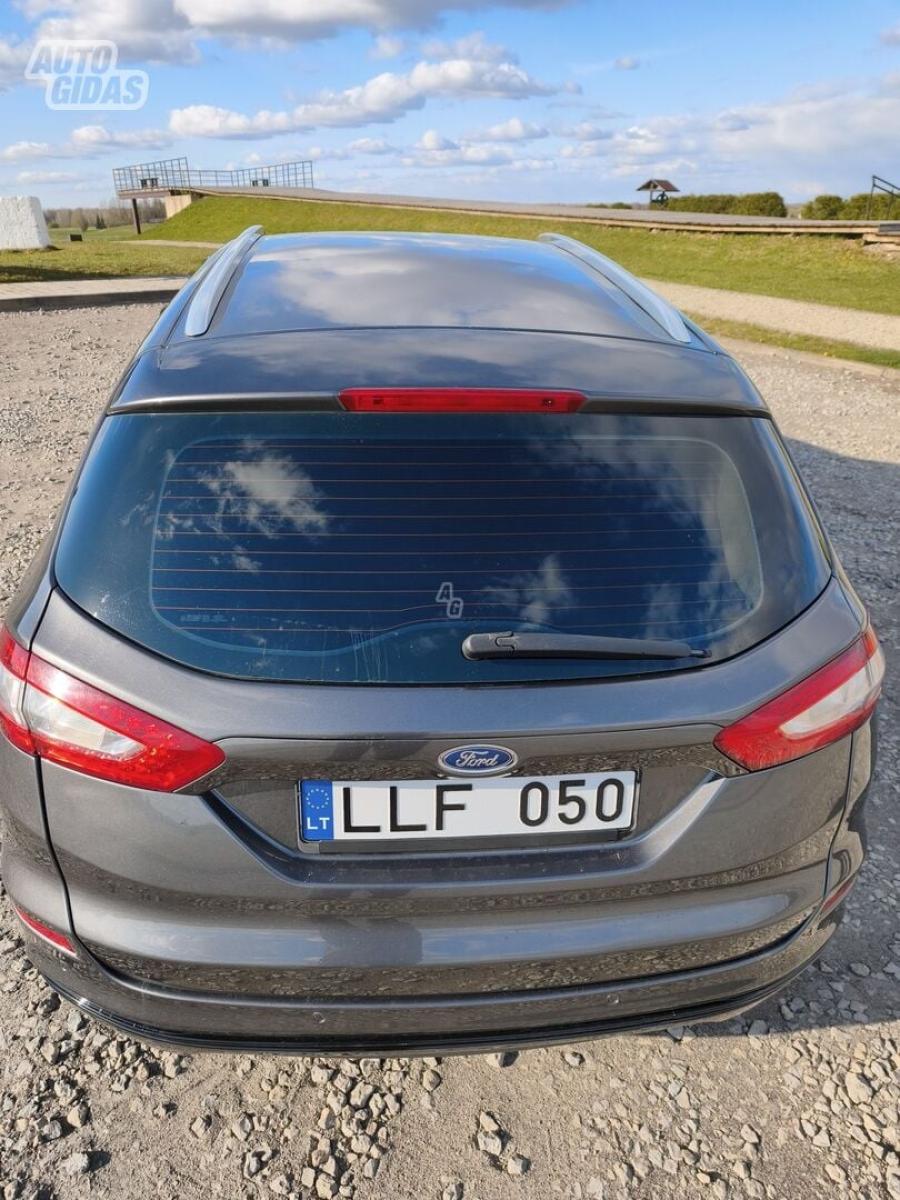 Grey Ford Mondeo 2017 in Vilnius, with an engine capacity of 2.00 L and mileage of 137 thousand km for 8800 €, photo 12 on AUTOMOTO.COM.LV