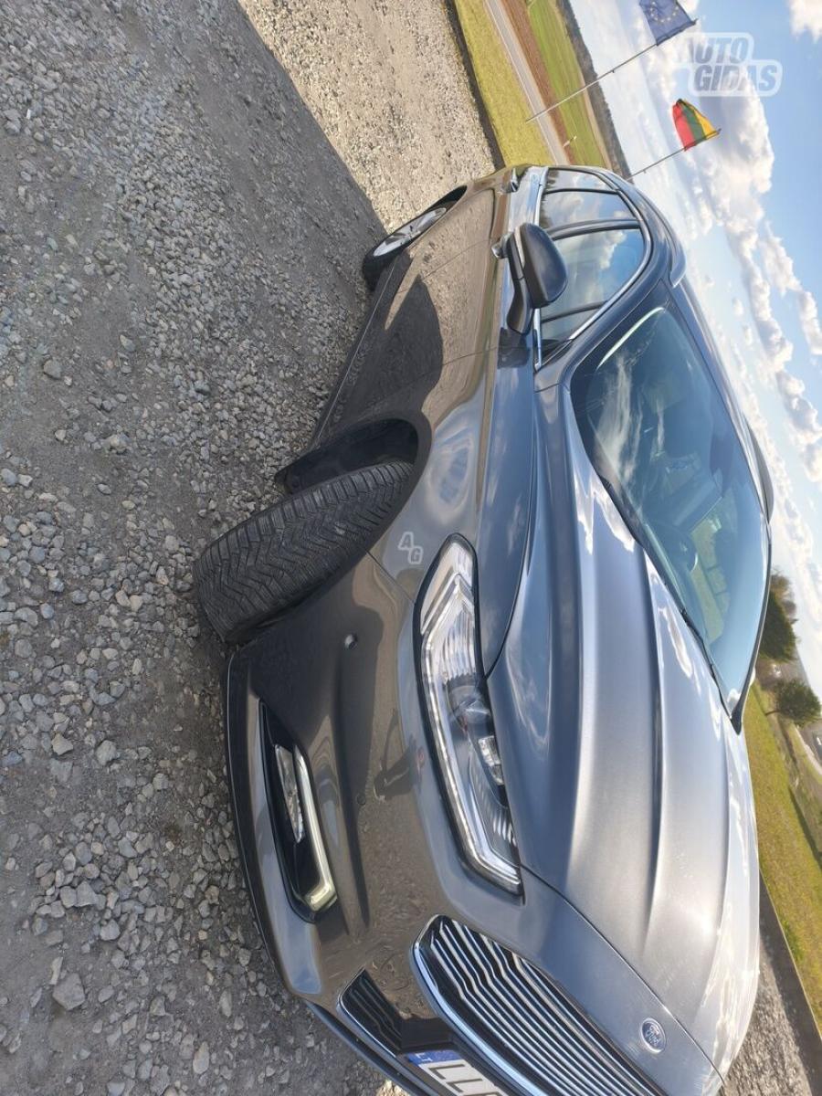 Grey Ford Mondeo 2017 in Vilnius, with an engine capacity of 2.00 L and mileage of 137 thousand km for 8800 €, photo 13 on AUTOMOTO.COM.LV