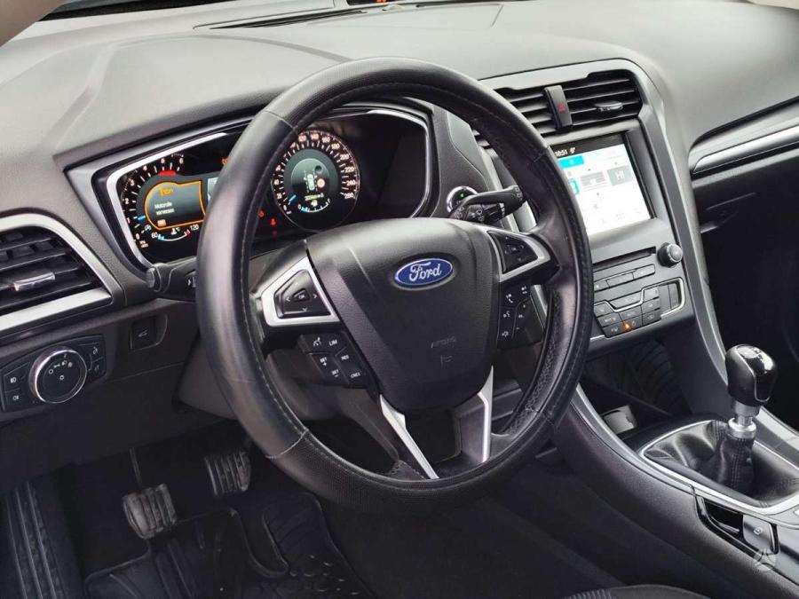 Pelēks Ford Mondeo 2017 Šauļi, ar dzinēja tilpumu 2.00 L un nobraukumu 0 tūkst. km par 5999 €, foto 12 vietnē AUTOMOTO.COM.LV