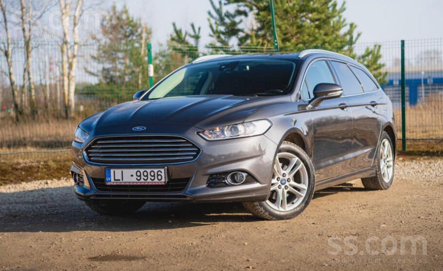 Grey Ford Mondeo 2017 in Riga, with an engine capacity of 2.00 L and mileage of 295 thousand km for 5790 €, photo 1 on AUTOMOTO.COM.LV
