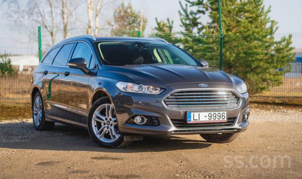 Grey Ford Mondeo 2017 in Riga, with an engine capacity of 2.00 L and mileage of 295 thousand km for 5790 €, photo 2 on AUTOMOTO.COM.LV