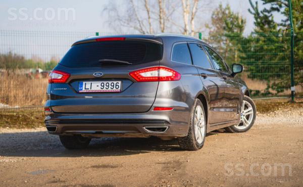 Grey Ford Mondeo 2017 in Riga, with an engine capacity of 2.00 L and mileage of 295 thousand km for 5790 €, photo 3 on AUTOMOTO.COM.LV