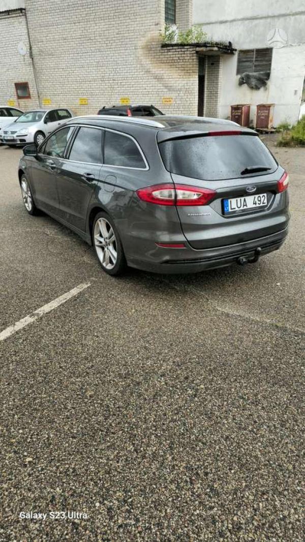 Grey Ford Mondeo 2017 in Vilnius, with an engine capacity of 2.00 L and mileage of 233 thousand km for 7800 €, photo 2 on AUTOMOTO.COM.LV