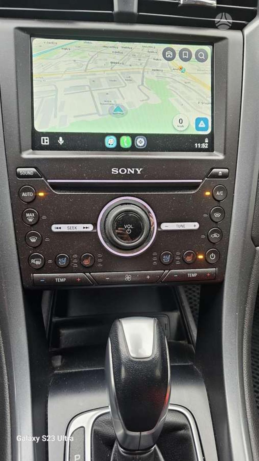 Grey Ford Mondeo 2017 in Vilnius, with an engine capacity of 2.00 L and mileage of 233 thousand km for 7800 €, photo 12 on AUTOMOTO.COM.LV