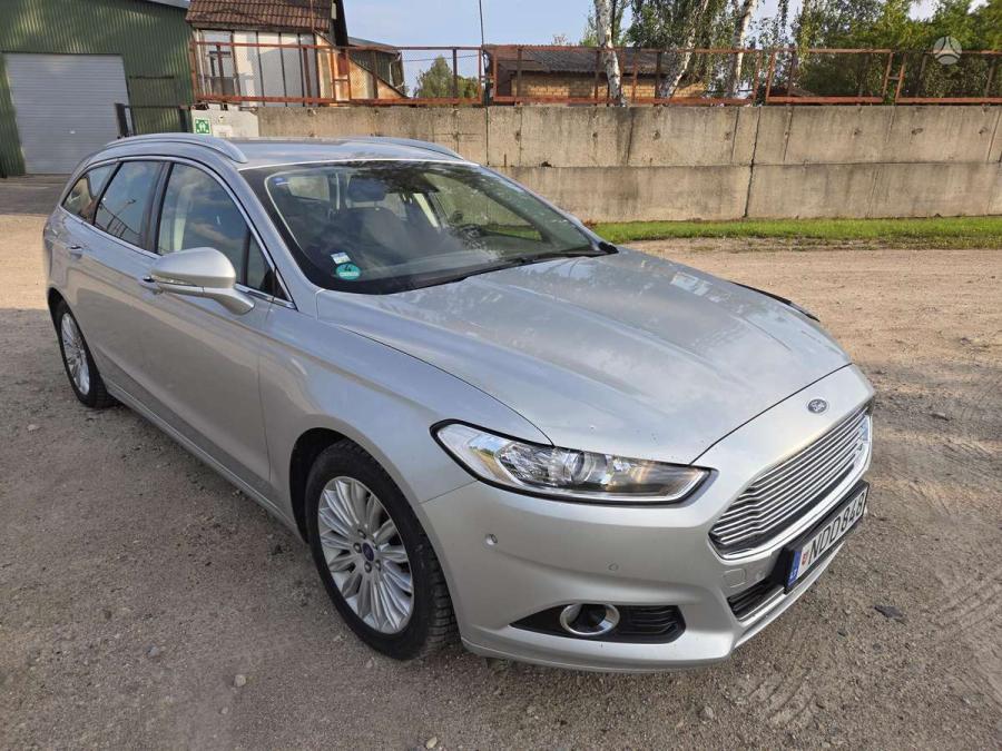 Grey Ford Mondeo 2017 in Siauliai, with an engine capacity of 2.00 L and mileage of 328 thousand km for 3980 €, photo 4 on AUTOMOTO.COM.LV