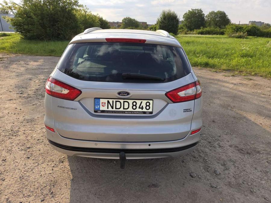 Grey Ford Mondeo 2017 in Siauliai, with an engine capacity of 2.00 L and mileage of 328 thousand km for 3980 €, photo 6 on AUTOMOTO.COM.LV