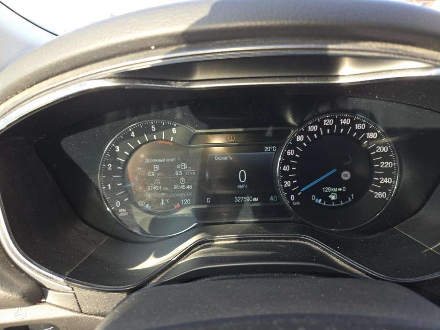 Grey Ford Mondeo 2017 in Siauliai, with an engine capacity of 2.00 L and mileage of 328 thousand km for 3980 €, photo 13 on AUTOMOTO.COM.LV
