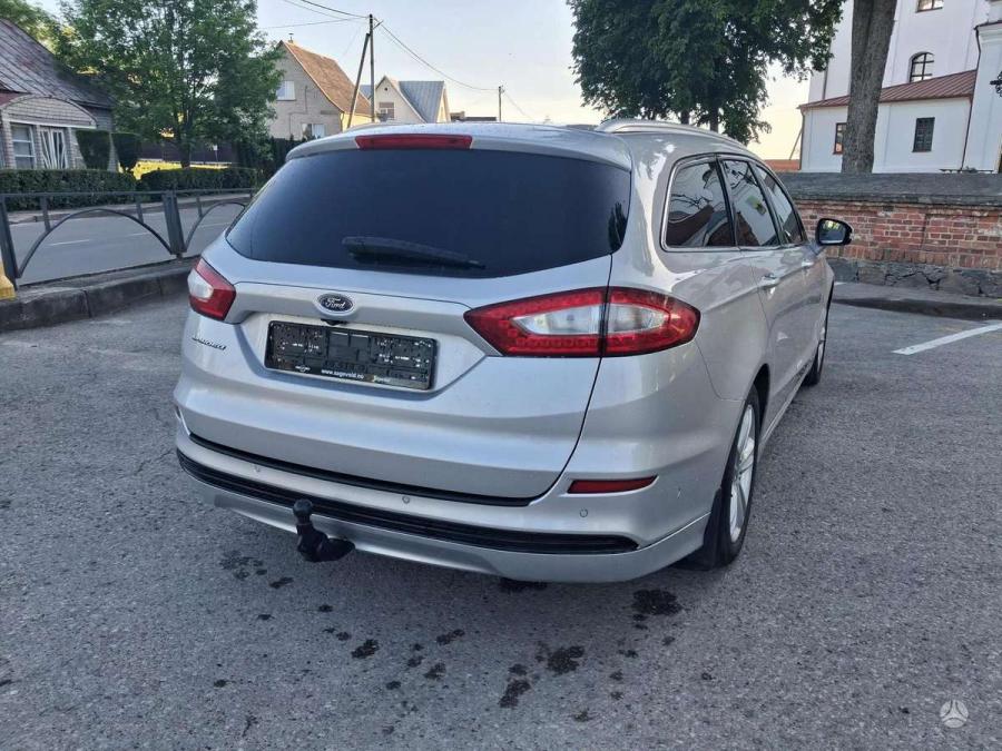 Grey Ford Mondeo 2017 in Raseiniai, with an engine capacity of 2.00 L and mileage of 248 thousand km for 6900 €, photo 12 on AUTOMOTO.COM.LV