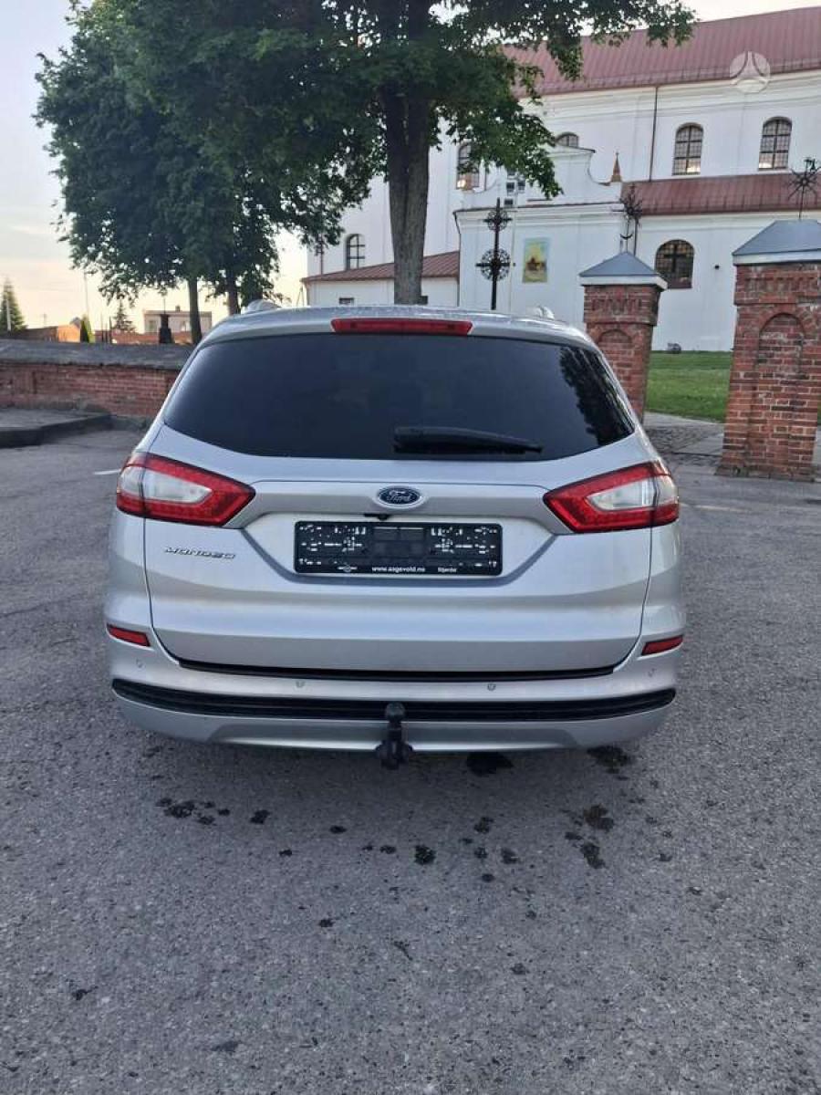 Grey Ford Mondeo 2017 in Raseiniai, with an engine capacity of 2.00 L and mileage of 248 thousand km for 6900 €, photo 18 on AUTOMOTO.COM.LV