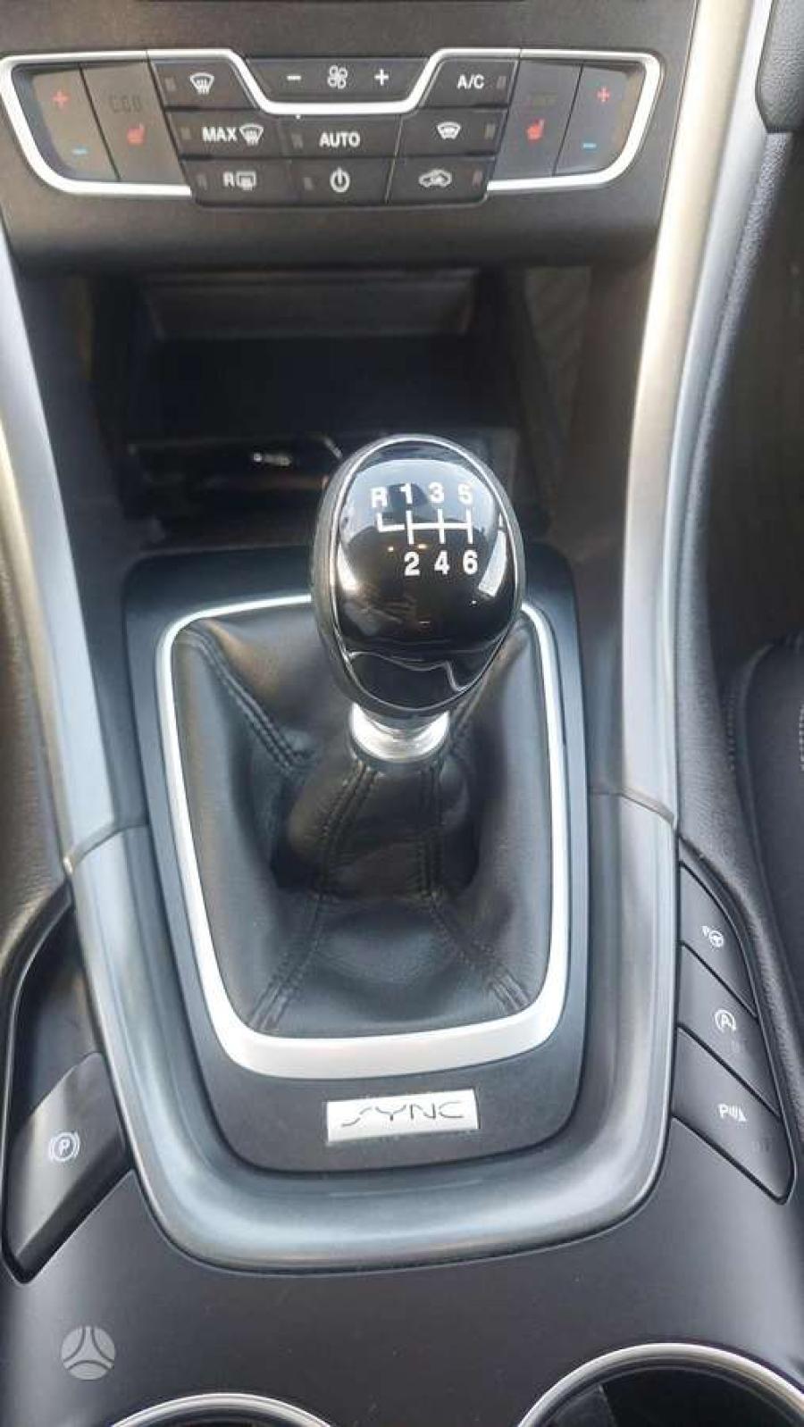 Pelēks Ford Mondeo 2017 Šauļi, ar dzinēja tilpumu 2.00 L un nobraukumu 328 tūkst. km par 5900 €, foto 19 vietnē AUTOMOTO.COM.LV