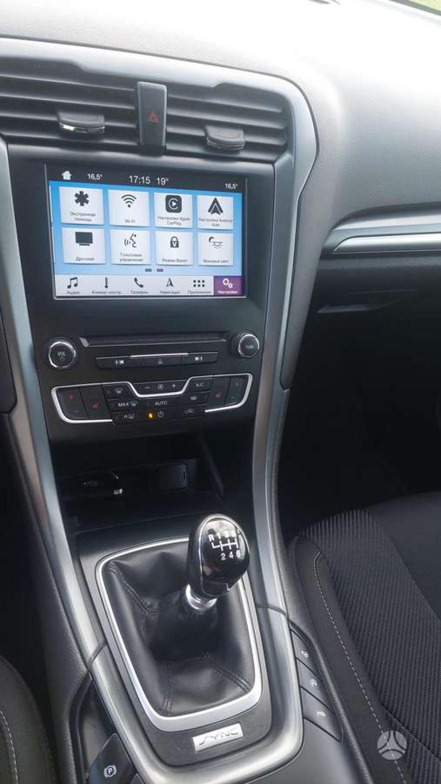 Pelēks Ford Mondeo 2017 Šauļi, ar dzinēja tilpumu 2.00 L un nobraukumu 328 tūkst. km par 5900 €, foto 23 vietnē AUTOMOTO.COM.LV