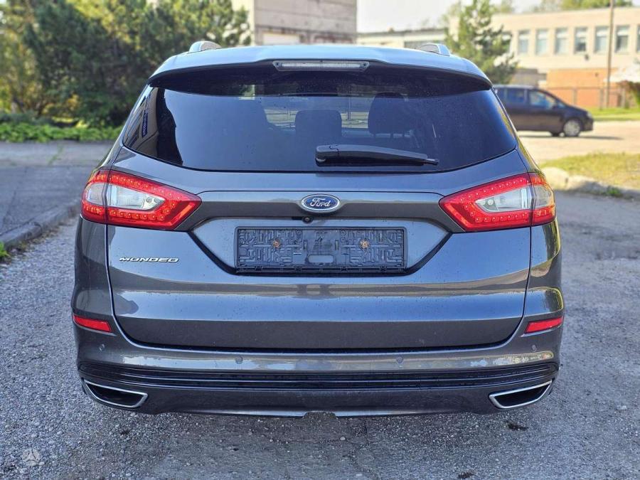 Grey Ford Mondeo 2017 in Rokiskis, with an engine capacity of 2.00 L and mileage of 220 thousand km for 6950 €, photo 9 on AUTOMOTO.COM.LV