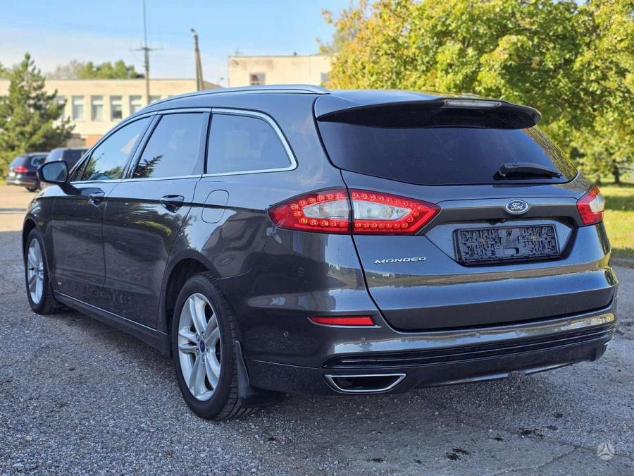 Grey Ford Mondeo 2017 in Rokiskis, with an engine capacity of 2.00 L and mileage of 220 thousand km for 6950 €, photo 14 on AUTOMOTO.COM.LV