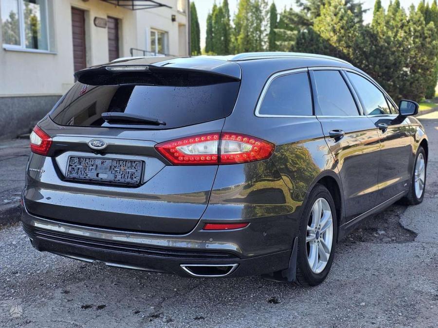 Grey Ford Mondeo 2017 in Rokiskis, with an engine capacity of 2.00 L and mileage of 220 thousand km for 6950 €, photo 17 on AUTOMOTO.COM.LV
