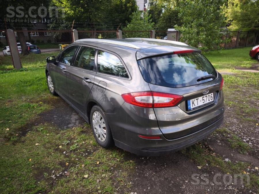 Grey Ford Mondeo 2017 in Riga, with an engine capacity of 2.00 L and mileage of 156 thousand km for 8400 €, photo 3 on AUTOMOTO.COM.LV