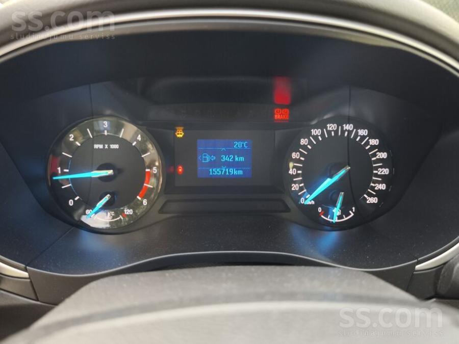 Grey Ford Mondeo 2017 in Riga, with an engine capacity of 2.00 L and mileage of 156 thousand km for 8400 €, photo 6 on AUTOMOTO.COM.LV