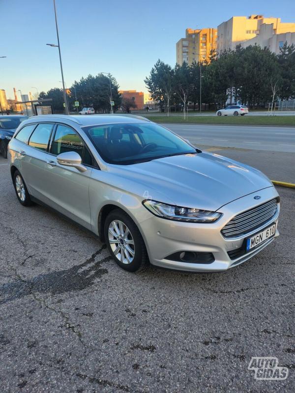 Grey Ford Mondeo 2018 in Kaunas, with an engine capacity of 2.00 L and mileage of 191 thousand km for 10495 €, photo 6 on AUTOMOTO.COM.LV