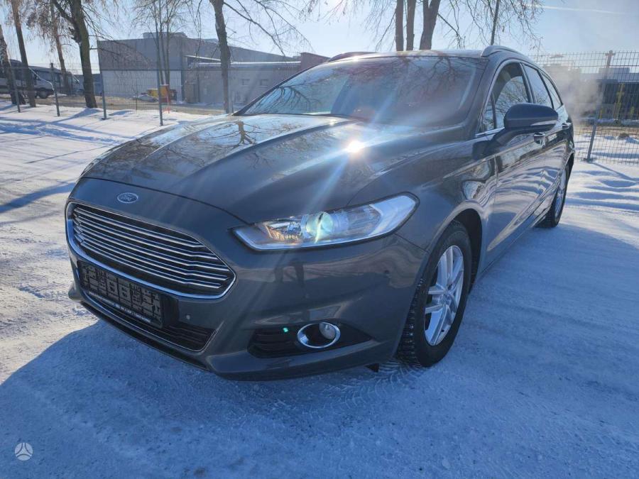 Pelēks Ford Mondeo 2018 Marijampole, ar dzinēja tilpumu 2.00 L un nobraukumu 235 tūkst. km par 8750 €, foto 2 vietnē AUTOMOTO.COM.LV